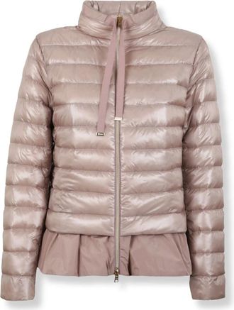 Herno Femme, Vestes, Rose, Taille: 42 FR Veste Matelass&eacute;e en Duvet