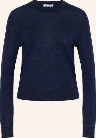 Mrs & Hugs Mrs & Hugs Pullover Aus Merinowolle blau