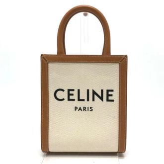 Celine Pre-owned Stoff schultertasche - - Pre-owned - Damen - Beige - ONE SIZE