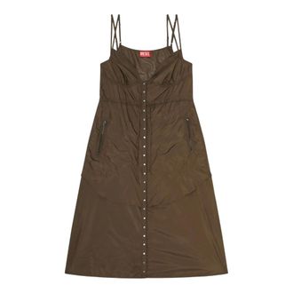 Diesel Midi Robes - Femme - Robes - Brun - Taille: 40 FR