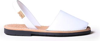 Toni Pons Abarca für Damen aus Leder - Mao - Weiß, 37 EU