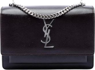 Saint Laurent Pre-owned The Sunset Cross Body Bag - Femme - Pre-owned - Brun - Taille: ONE Size
