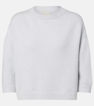 Khaite Cropped-Pullover Sabina aus Kaschmir