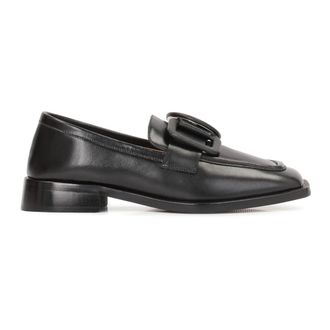 Kazar Schwarze Slip-On Flache Schuhe auf flacher Sohle - - Shoes - Damen - Schwarzk - 36 EU