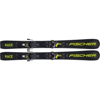 Fischer Kinder Racing Ski RC4 RACE JR (70-120) JRS + FJ4 CA J