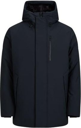 Save The Duck Parka droite &agrave; capuche unie