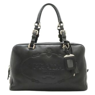 Prada Pre-owned Vintage Shoulder Tote - Femme - Pre-owned - Noir - Taille: ONE Size