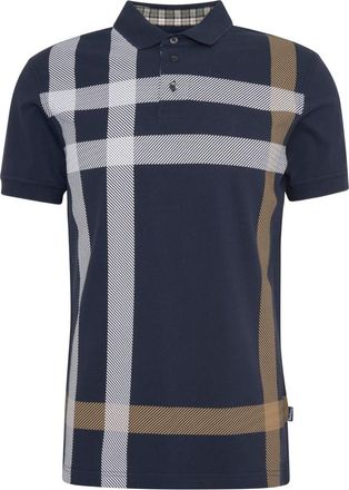 Barbour Poloshirt Blaine mit Tartan-Muster, Tailored Fit in
