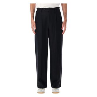 Maison Margiela Klassische Hose mit Bundfalten - - Trousers - Herren - Schwarzk - M