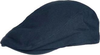 Barbour Homme, Accessoires, Bleu, Taille: L Finnean Flat Cap