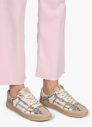 Amiri Baskets Snake Pacific Bones en cuir
