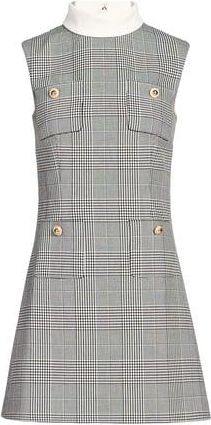 Self Portrait Robe courte &agrave; motif pied de poule