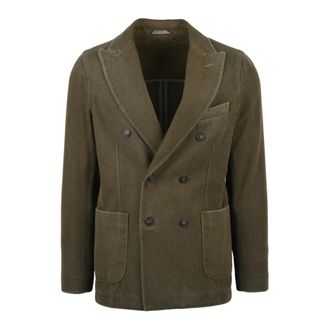 Circolo 1901 Doppelreihiger Blazer - - Jackets - Herren - Gr&uuml;n - 2XL