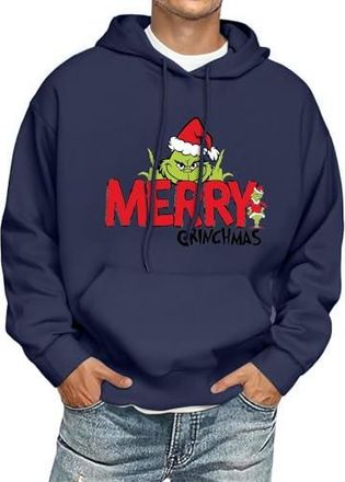 Generic Pull De No&euml;l Grinch Sweats &Agrave; Capuche Homme Moche Femme Hoodie Pulls,Gilets Et Sweats 2025 Sweatshirts D&eacute;guisement Adulte Ensemble Sport Survetement No