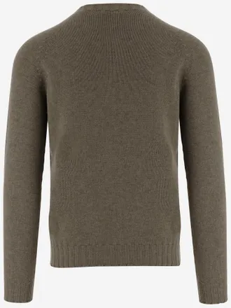 Tagliatore Mens Cashmere Sweater Pinecone