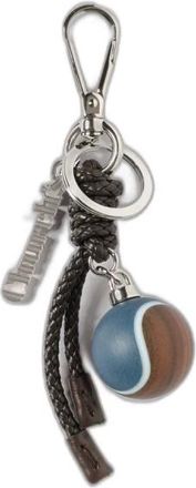 Churchs Porte-cl&eacute;s tress&eacute; avec breloques - unisex - Accessoires - Brun - Taille: ONE Size