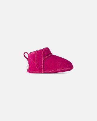 UGG Classic Ultra Mini Bootie f&uuml;r Kinder in Dark Peony, Gr&ouml;&szlig;e
