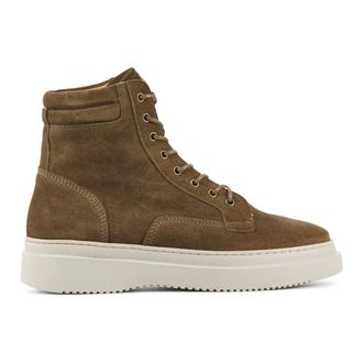 Stefano Lauran Braune Wildlederstiefel - - Shoes - Herren - Braun - 41 EU