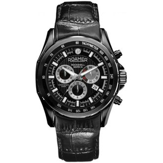 Roamer Rockshell Mark III Chrono - - Accessories - Herren - Schwarzk - ONE SIZE