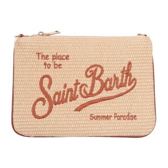 MC2 Saint Barth Femme, Sacs, Beige, Taille: ONE Size Parisienne Pochette