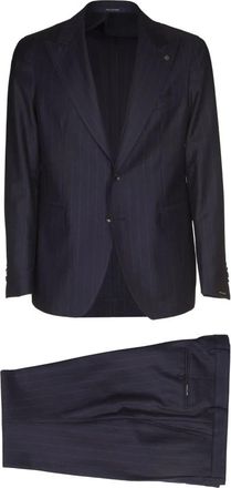 Tagliatore Homme, Costumes, Bleu, Taille: S Costume crois&eacute;