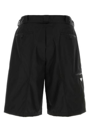 Prada Re-Nylon Bermuda Shorts - Black