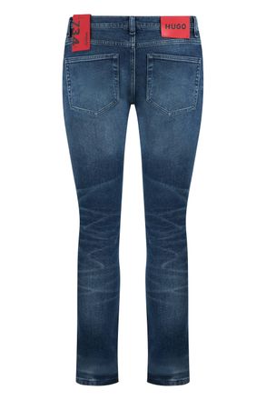 HUGO BOSS Mens Skinny Jeans Denim Blue Cotton
