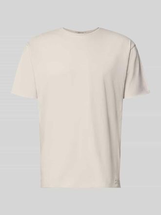 Scotch & Soda T-Shirt mit Rundhalsausschnitt und Rollsaum