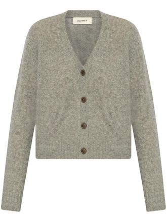 Lisa Yang cardigan &agrave; col v - Gris