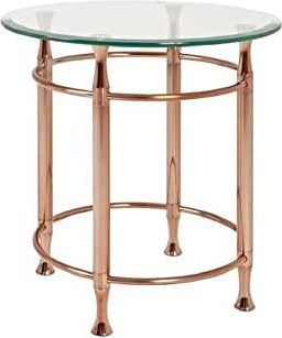Haku M&ouml;bel Beistelltisch, 50 x H: 52 cm, verkupfert