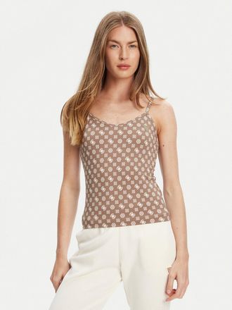 Guess Top V5YP11 MC03W Braun Slim Fit