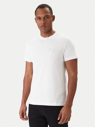 Versace Jeans Couture T-Shirt 80GAHT03 CJ00T Wei&szlig; Regular Fit