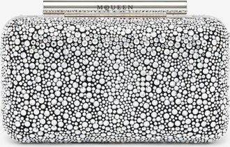 Alexander McQueen McQueen T-Bar Box-Clutch - Item 8137151BLOQ1000