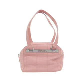 Chanel Sac bandouli&egrave;re vintage doccasion - Femme - Pre-owned - Rose - Taille: ONE Size