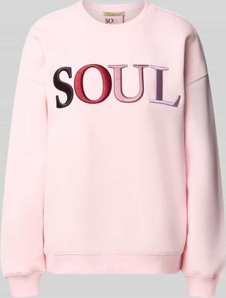 Smith & Soul Sweatshirt mit Soul Stickerei