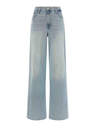 7 For All Mankind Jean Droit - Bleu Clair