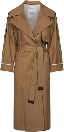 Max Mara Femme, Manteaux, Brun, Taille: 36 FR Mtcutrench Trench Coat
