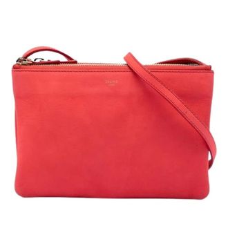 Celine Sac bandouli&egrave;re Trio Pre-owned - Femme - Pre-owned - Rose - Taille: ONE Size
