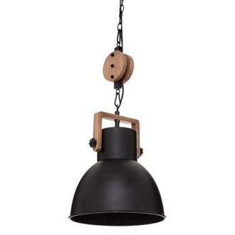Atmosphera Atmosphera - Suspension Silas - noir - m&eacute;tal D23 cm
