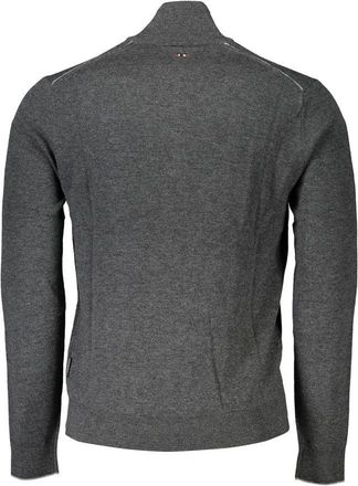 Napapijri Half-Zip Knit Sweater - Gray