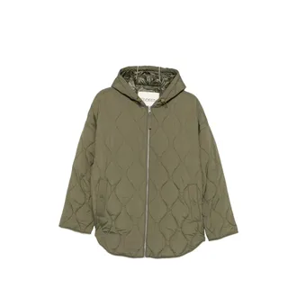 Closed Quilted Hooded Jacket