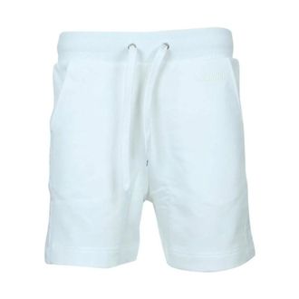 Moschino Logo-Shorts mit Bund - - Shorts - Herren - Wei&szlig; - L