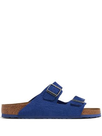Birkenstock sandales Arizona en cuir Nubuck - Bleu