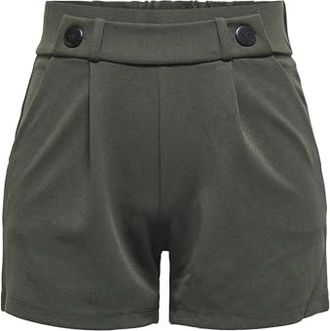 Jacqueline de Yong JdY Jdygeggo Shorts JRS Noos, Peat/Détail : Bouton Noir, XS Femme