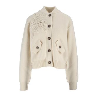 Ermanno Scervino Cardigans - - Knitwear - Damen - Beige - M