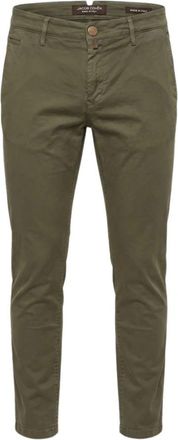 Jacob Cohen Slim-fit Bobby Levantina Hose - - Trousers - Herren - Gr&uuml;n - W34