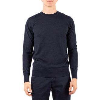 Hindustrie Herren, Strickwaren, Blau, SGr&ouml;&szlig;e