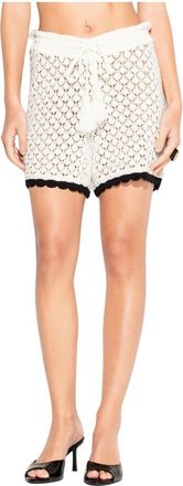 Akep Femme, Shorts, Blanc, Taille: 38 FR Short