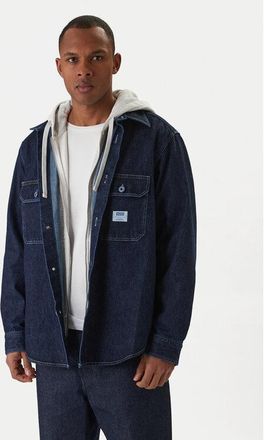 HUGO BOSS Jeanshemd Ebolt 50556349 Dunkelblau Oversize
