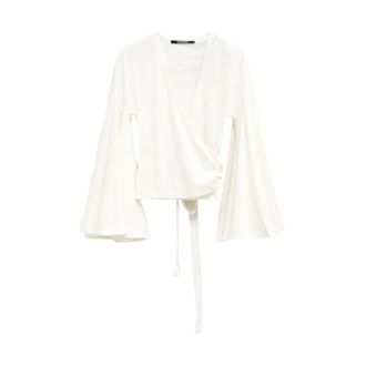 Jacquemus Wickeloberteil - - Blouses & Shirts - Damen - Wei&szlig; - S